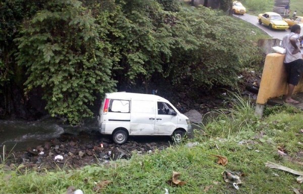 Busito se fue por un barranco