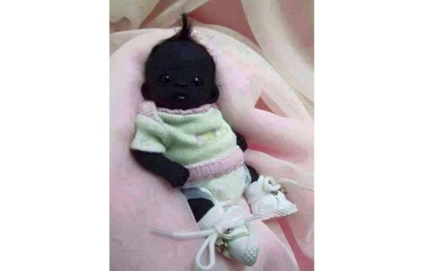 El bebé más negro del mundo
