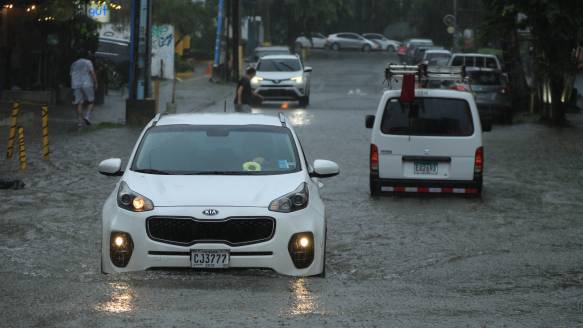 Calles inundadas en Ciudad de Panamá: estos son los puntos críticos