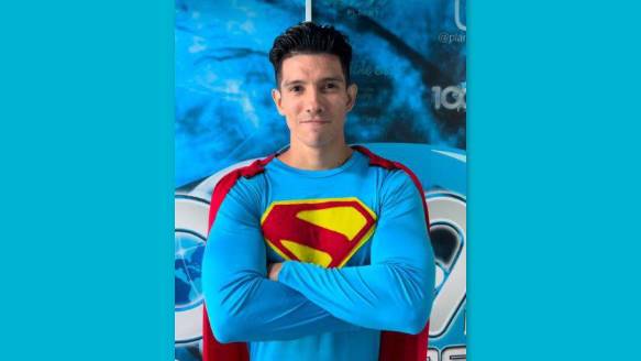 Supermán se pasea por Chiriquí y enloquece a grandes y chicos