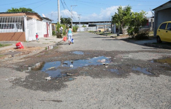 Están cansado del mal estado de las calles