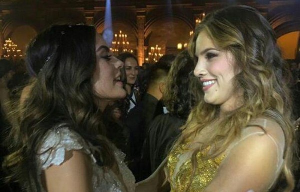 Anyoli Ábrego, en la boda de Ximena Navarrete