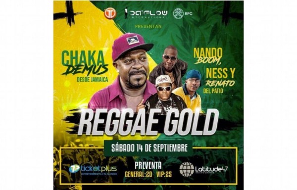 Este 14 de septiembre llega el Reggae Gold a Panamá