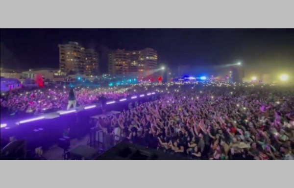 Más de 20 mil gozan con la música de ‘Sech'