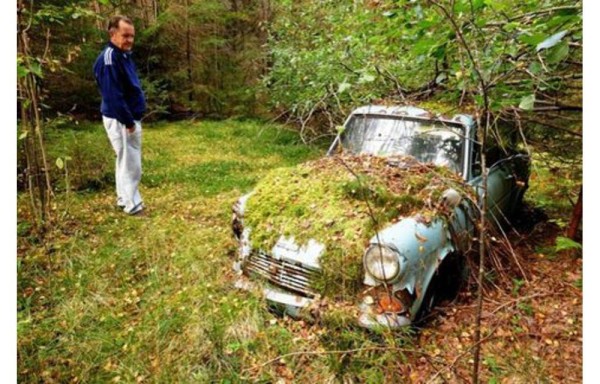 Finlandés encuentra su auto 40 años después