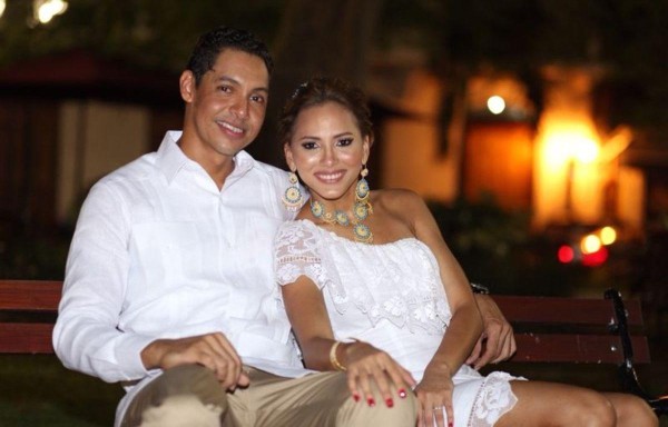 Se casó César Barría