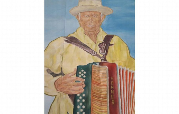 Pintor chorrerano plasma en lienzo la leyenda urbana